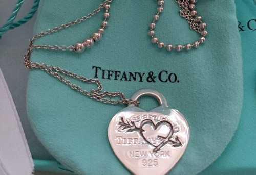 Tiffany Подвеска Сердце Оригинал Новая