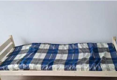 Односпальная (новая) кровать из сосны 90*200