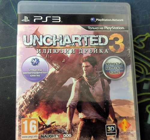 PS3 Uncharted 3 Иллюзии Дрейка