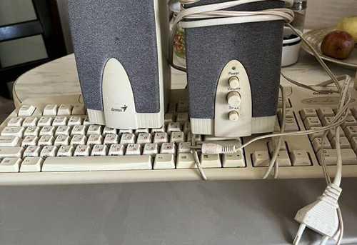 Колонки,клавиатура и мыщь