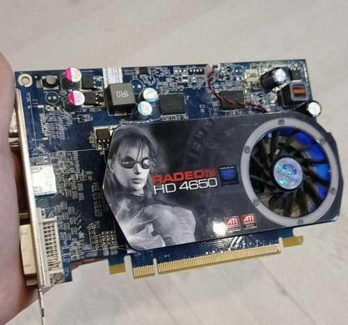 Видеокарта HD Radeon HD 4650 1GB