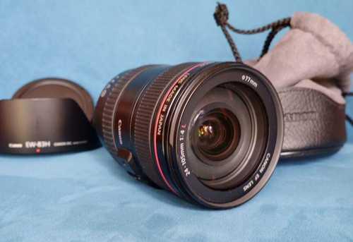 Объективы Canon EF 24-105mm и Canon 28-135mm USM