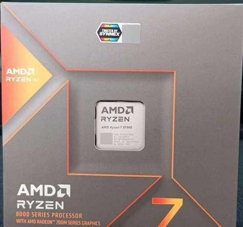 AMD Ryzen 7 8700G BOX (cooler included) /Новый