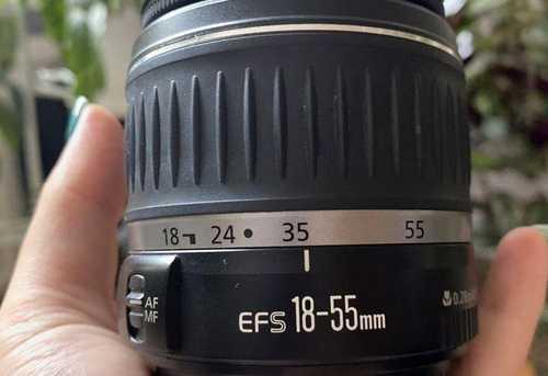 Объектив Canon EFs 18-55 mm