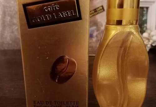 Cafe Parfums туалетная вода Gold Label, 30 мл