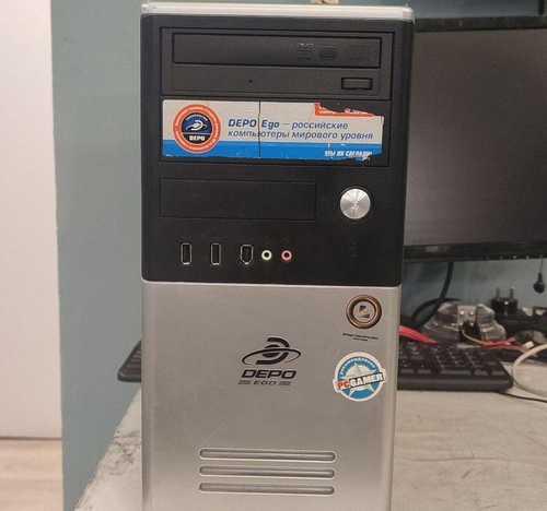 Системный блок Depo, E5300, 2DDR2, 160HDD