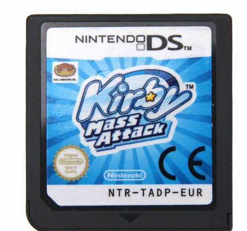 Kirby Mass Attack (Nintendo DS, Без коробки)