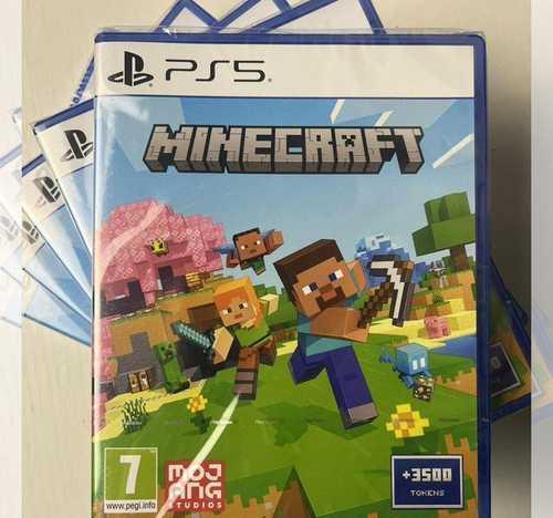 Minecraft Ps5 диск (Русская версия)