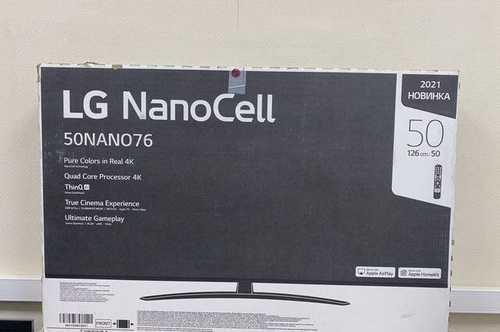 Новинка 2021 Года NanoCell 50 LG Smart TV