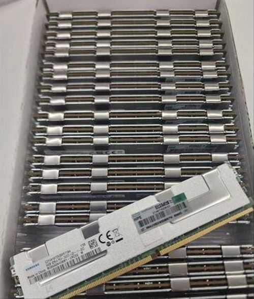 Серверная DDR4 Samsung 2400Мгц 64Гб ecc HPE 809085