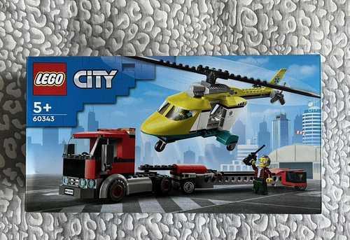 Lego 60343 Грузовик для спасательного вертолета
