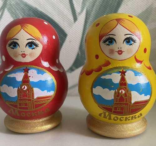 Солонка и перечница. Сувенир