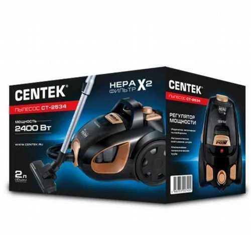 Мощный Пылесос Centek CT-2534 2400/450Вт