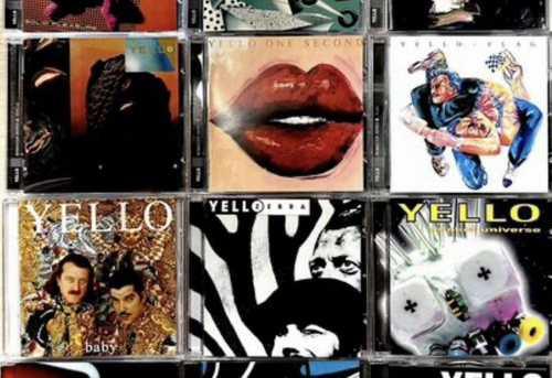 Музыкальные CD диски Yello (eсть все альбомы)