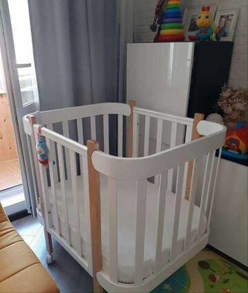 Детская кровать happy baby mommy lux