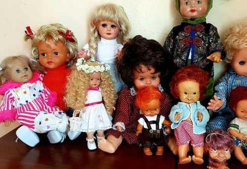 Куклы немецкие антикварные, клеймо. Разные. Лот