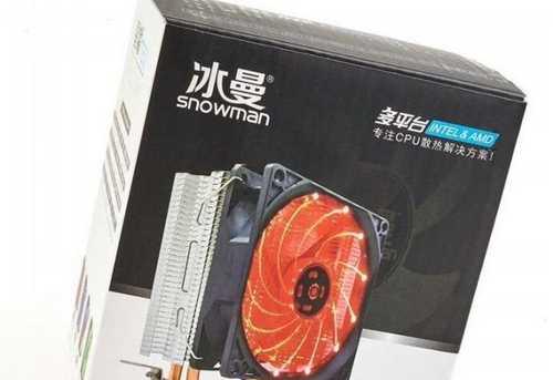 Кулер Башенный 2 трубки Intel и AMD TDP 110 вт
