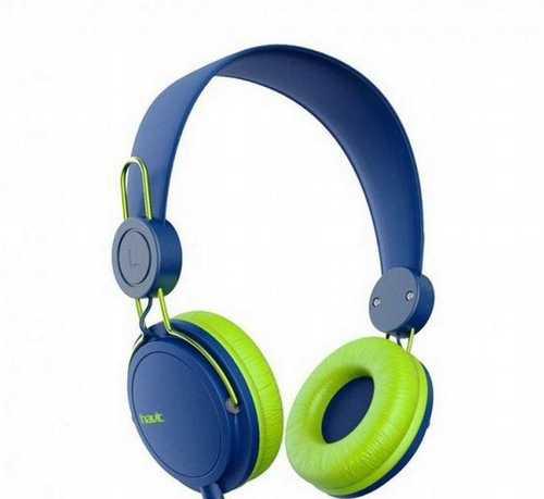 Наушники проводные Havit HV-H2198d Blue+Green