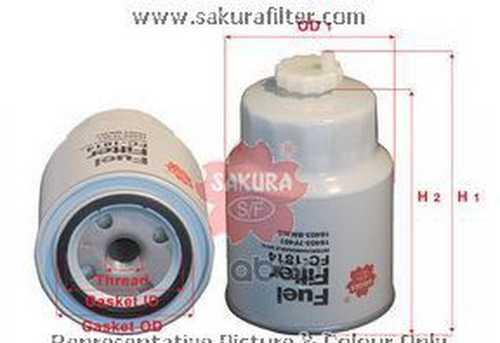 Фильтр топливный FC1814 шт FC1814 Sakura