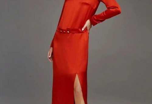 Платье Pattern вискоза 44 р-р красное новое