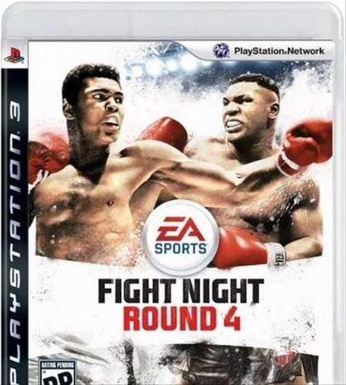Fight Night Round 4 (PS3, англ, бу) (Без обложки)