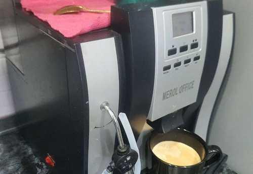 Кофемашина автомат с капучинатором, обслужена