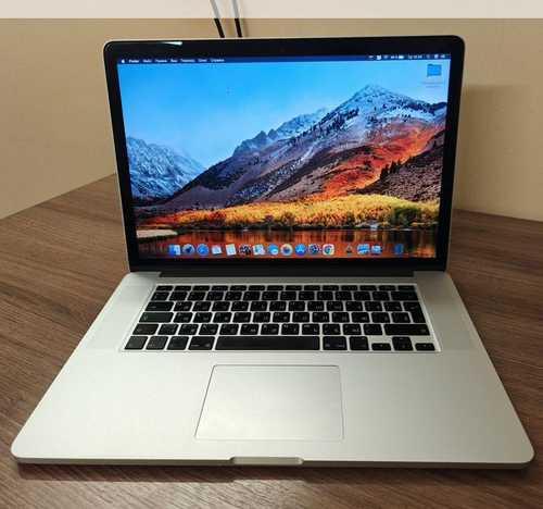 MacBook Pro 15 (2012), 500 ГБ, Core i7, 2.6 ГГц, RAM 8 ГБ, NVIDIA GeForce GT 650M