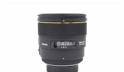 Sigma 85mm f/1.4 EX DG HSM Nikon