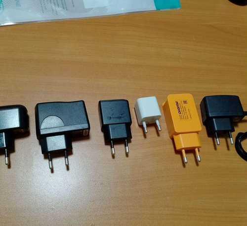 Блоки питания (зарядное устр) для телефона Usb