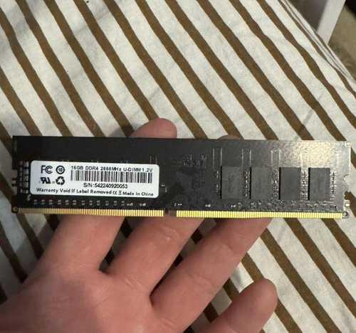 Оперативная память ddr4 16gb 2666