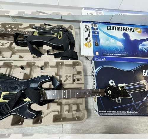 Guitar hero ps4 две штуки