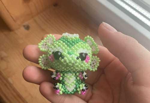 Морской дракончик из бисера