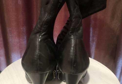 Туфли женские черные и ботинки 39