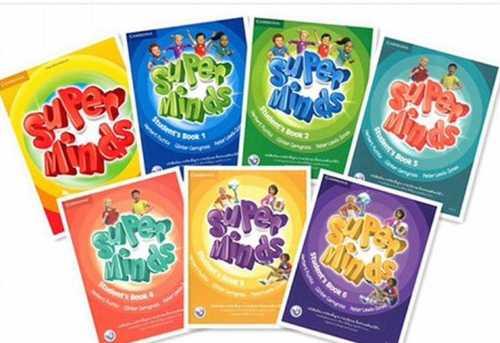 Super minds Starter, 1, 2, 3, 4, 5, 6 комплект