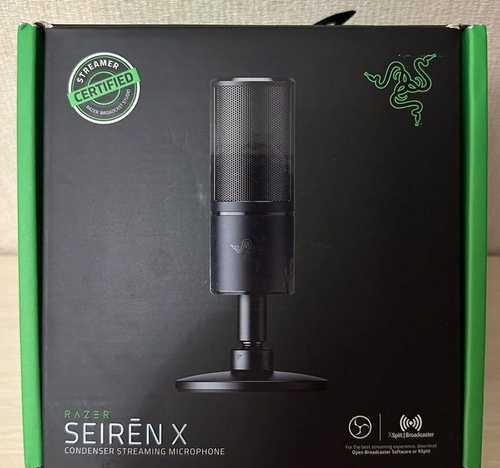 Микрофон Razer seiren x