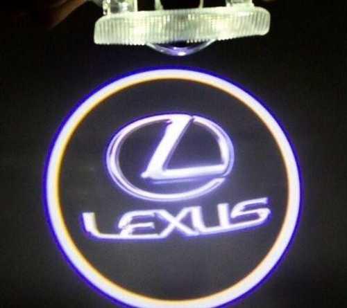 Проекция логотипа Lexus LED в дверь D1EE1
