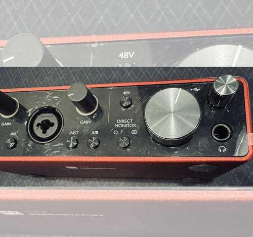 Звуковая карта Focusrite scarlett 2i2 3rd gen