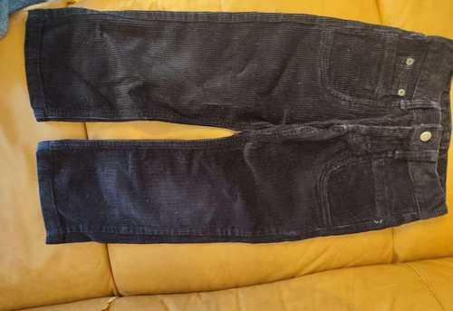 Плотые брюки вельветовые 110