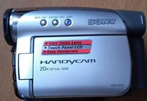 Видеокамера sony handycam dcr-hc26