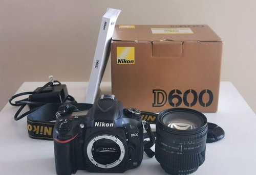 Фотоаппарат Nikon D600 с Nikkor 24-85mm 1:2.8-4 D
