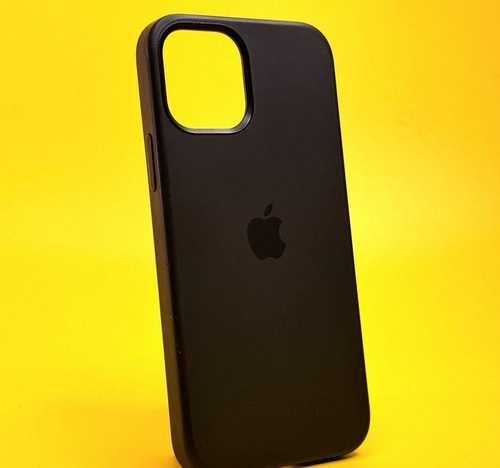 Чехол iPhone 12 Silicone Case Black