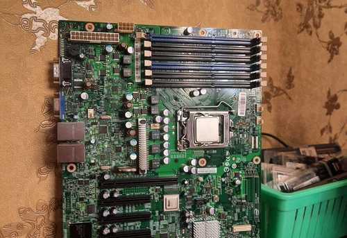 Материнская плата Intel Server Board S3420GP+CPU
