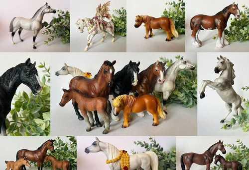 Фигурки лошадей Schleich, Collecta, Procon, Safari