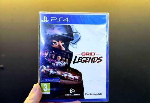 Новый диск ps4 ps5 Grid Legends, русская версия