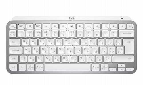 Клавиатура Logitech MX Keys Mini Pale Gray