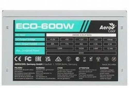 Блок питания AeroCool ECO 600W