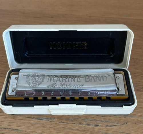 Губная гармошка hohner marine band 1896