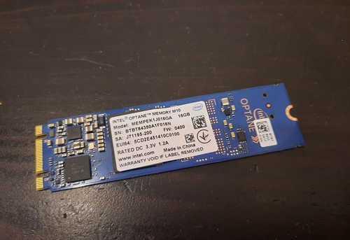 Intel Optane Memory M10 Series 16 гб SSD M.2