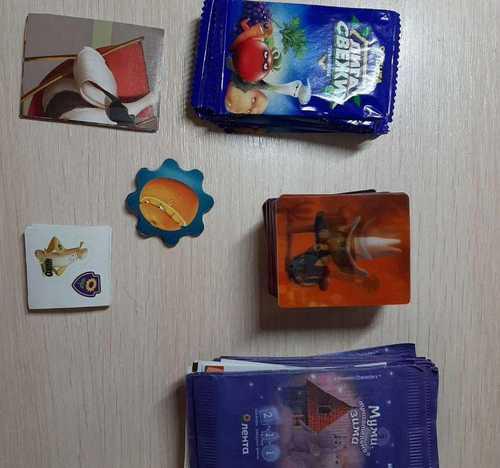 Наклейки Муми тролли,Лига свежих,карточки Тролли