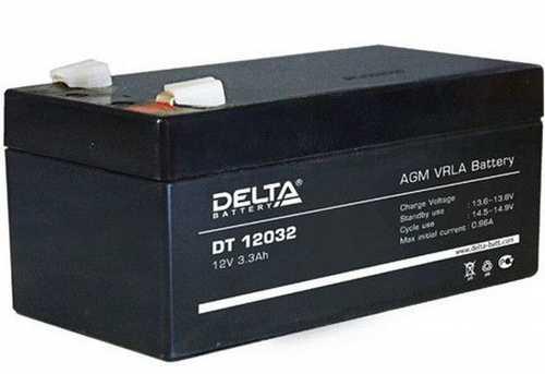 Акб (12V/3,2Ah) delta DT 12032